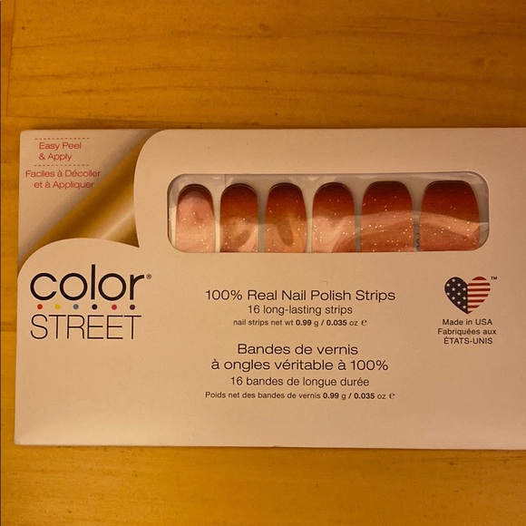 Color Street | Makeup | Color Street Solar Flare Glitter Pink Ombre ...